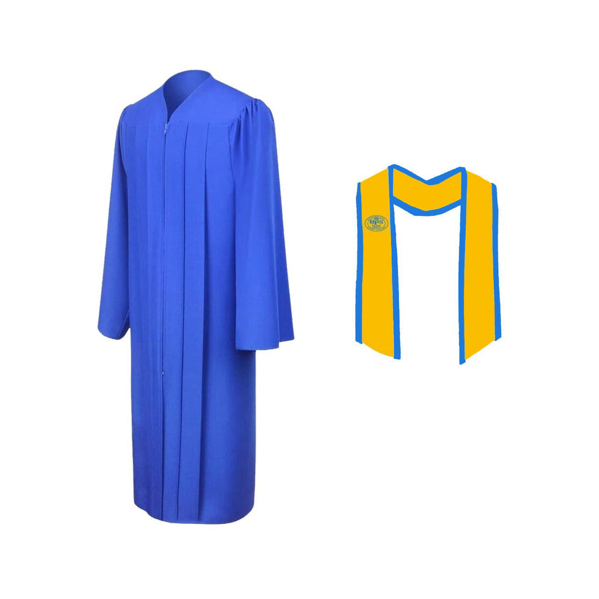 Belleville Middle School Gown & Stole Package – Varsity Club Products