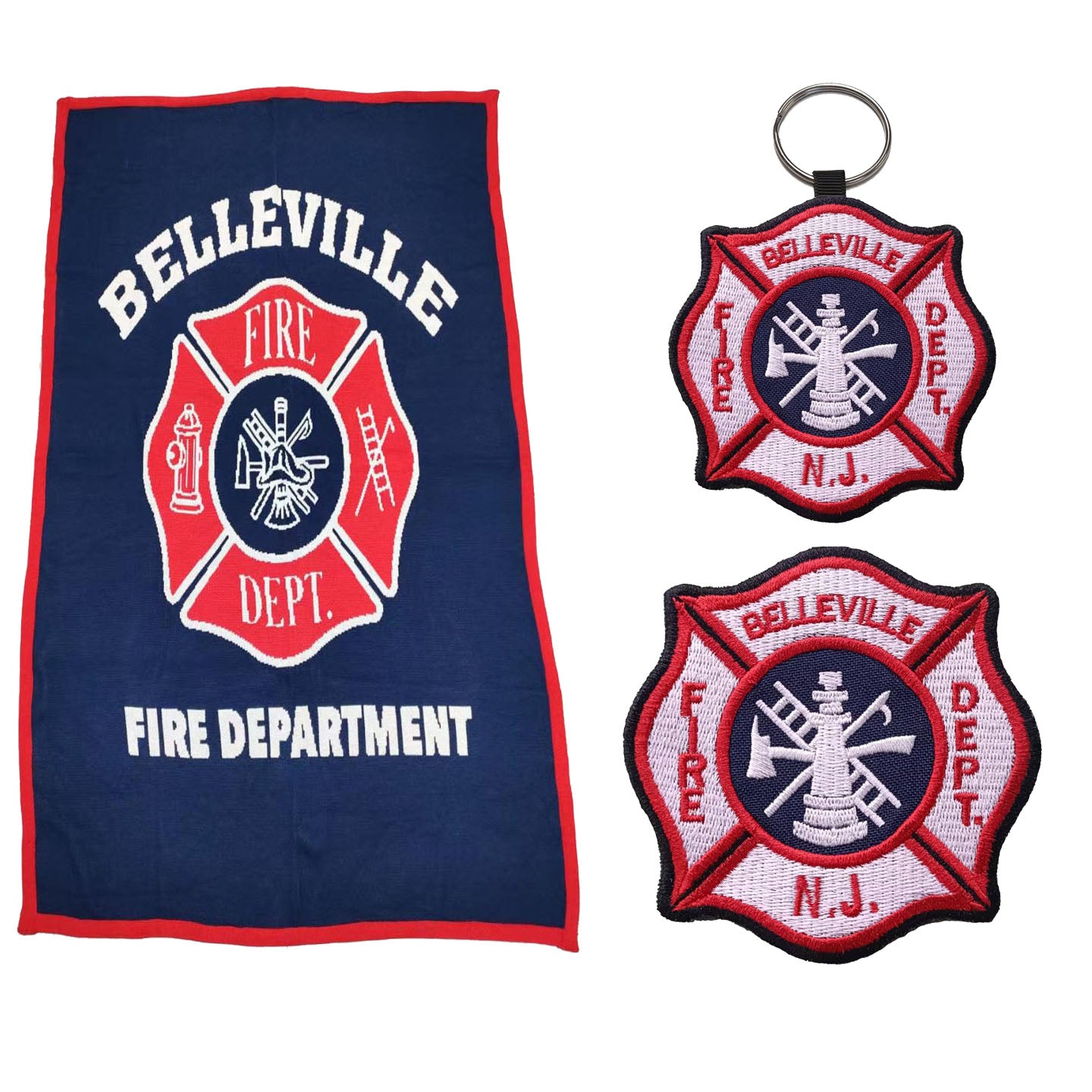 Belleville Fire Department Blanket Package – Varsity Club Products