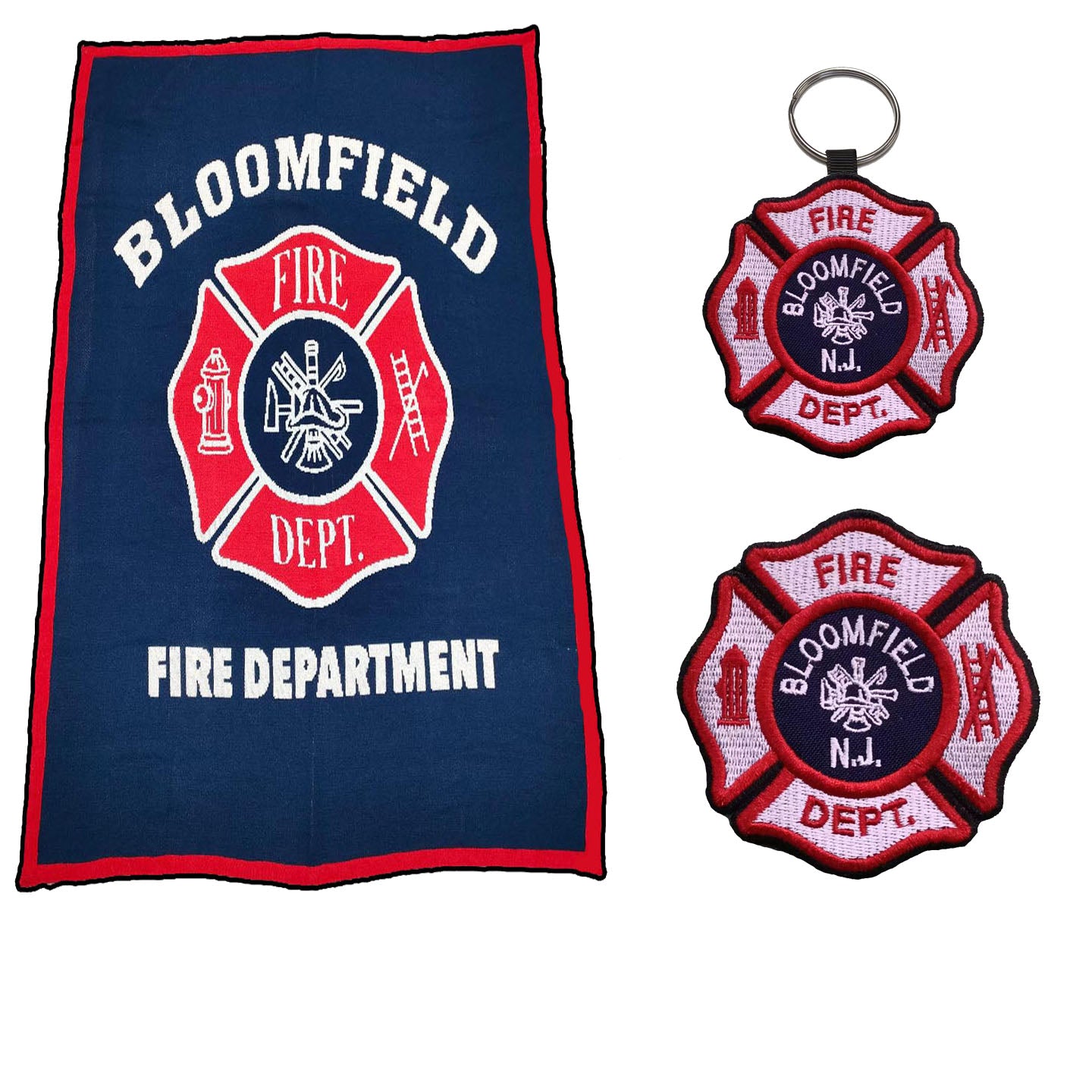 Bloomfield Fire Department Blanket Package – Varsity Club Products